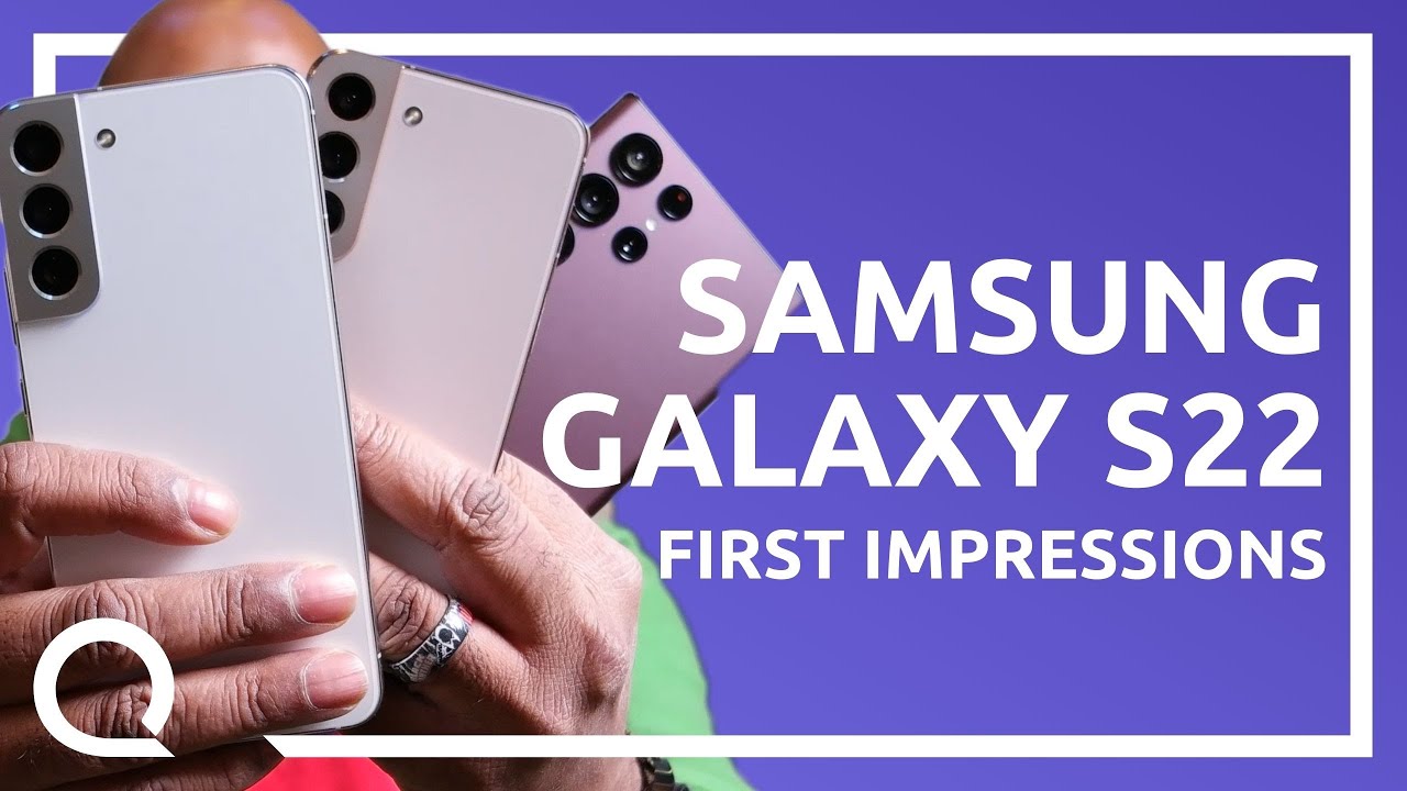 Hands-on look at NEW Samsung Galaxy S22 & Tab S8 lineup! | Samsung ...