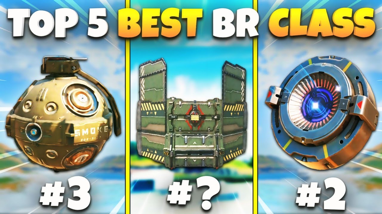 Top 5 BEST Operator CLASSES In BATTLE ROYALE | COD Mobile | Best ...