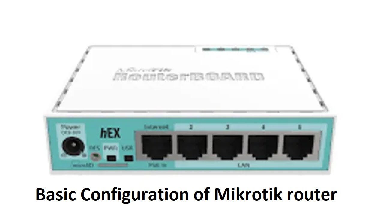 Basic Configuration of Mikrotik router - YouTube