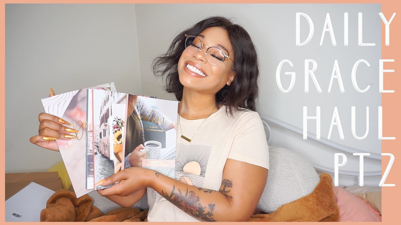 The Daily Grace Co Haul 🙏🏽💖 Part 2! Unboxing, Reaction & Review - YouTube