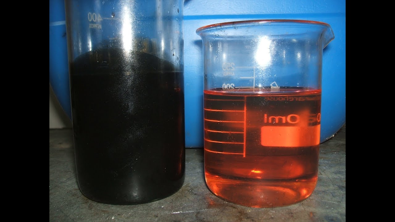 Waste motor oil distillation. - YouTube