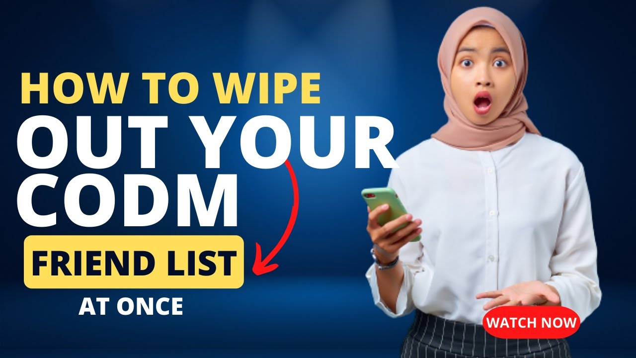 HOW TO DELETE ALL YOUR COD MOBILE FRIENDS AT ONCE (ENGLISH) - YouTube