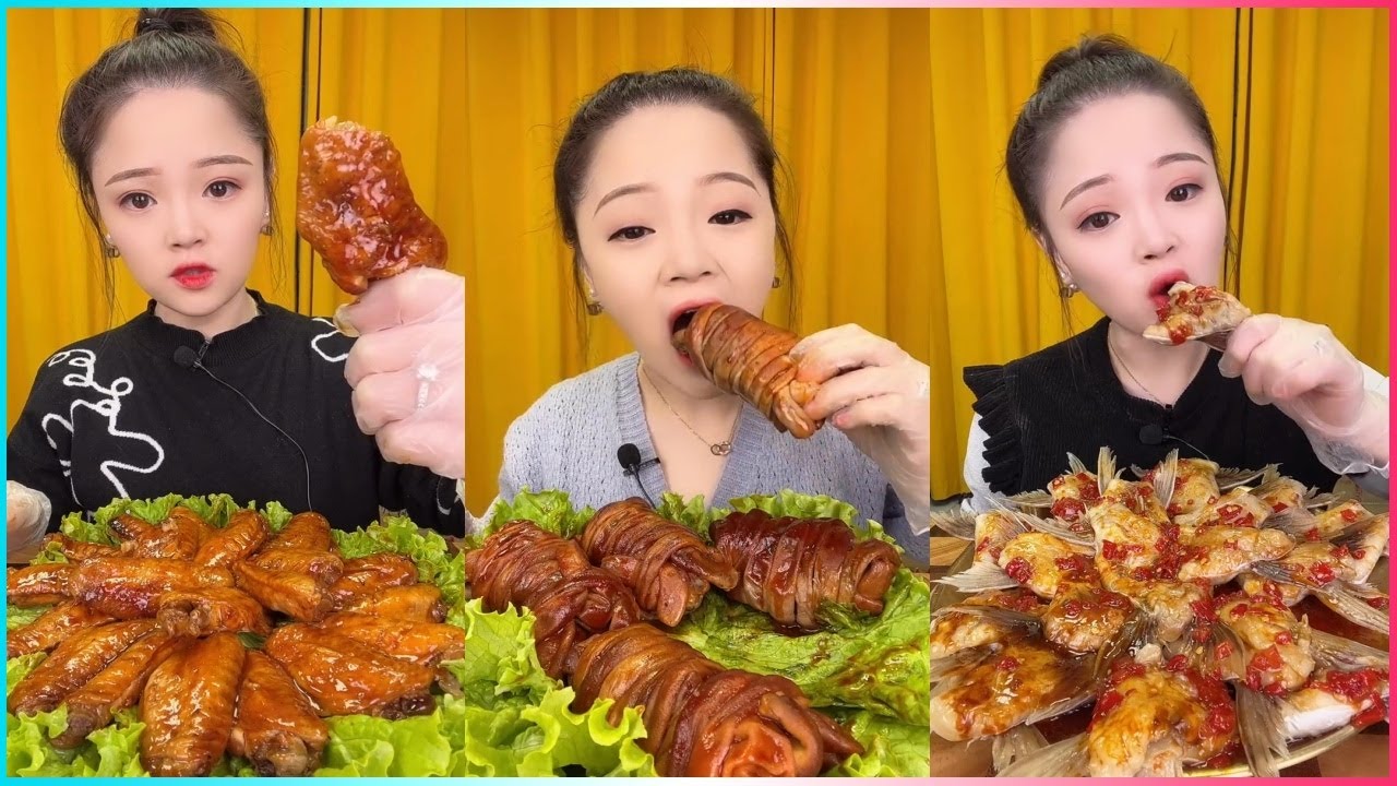 WARNING: EXTREME SPICE 🌶️ Pork Belly Mukbang with CRAZY Crunch Sounds 🎧💥 #asmrfood - YouTube