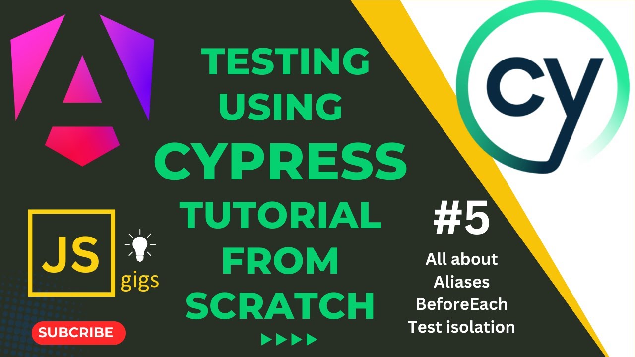 Master Cypress Testing: beforeEach, Aliases, Test Isolation, & Element ...