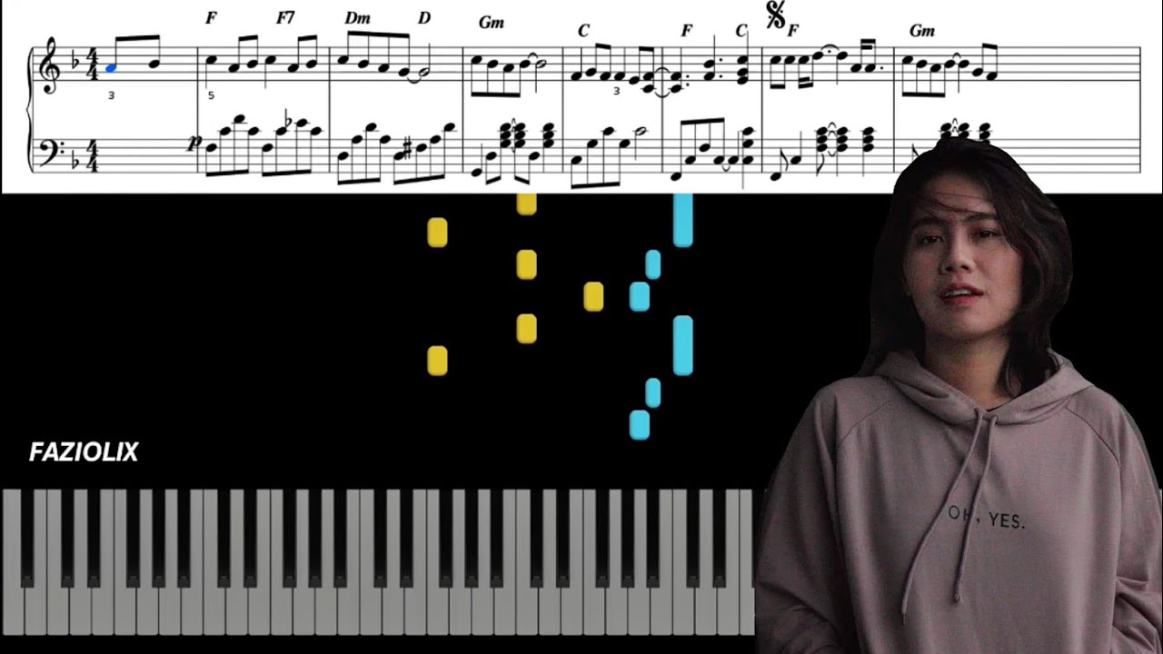 Message - Jewel (Piano Version/Tutorial/Sheet) - YouTube