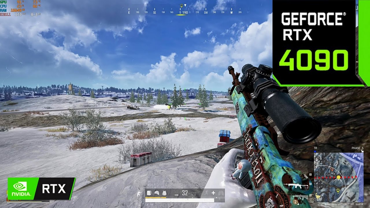 PUBG : RTX 4090 - i9 14900K ( 4K Max Settings ) - YouTube