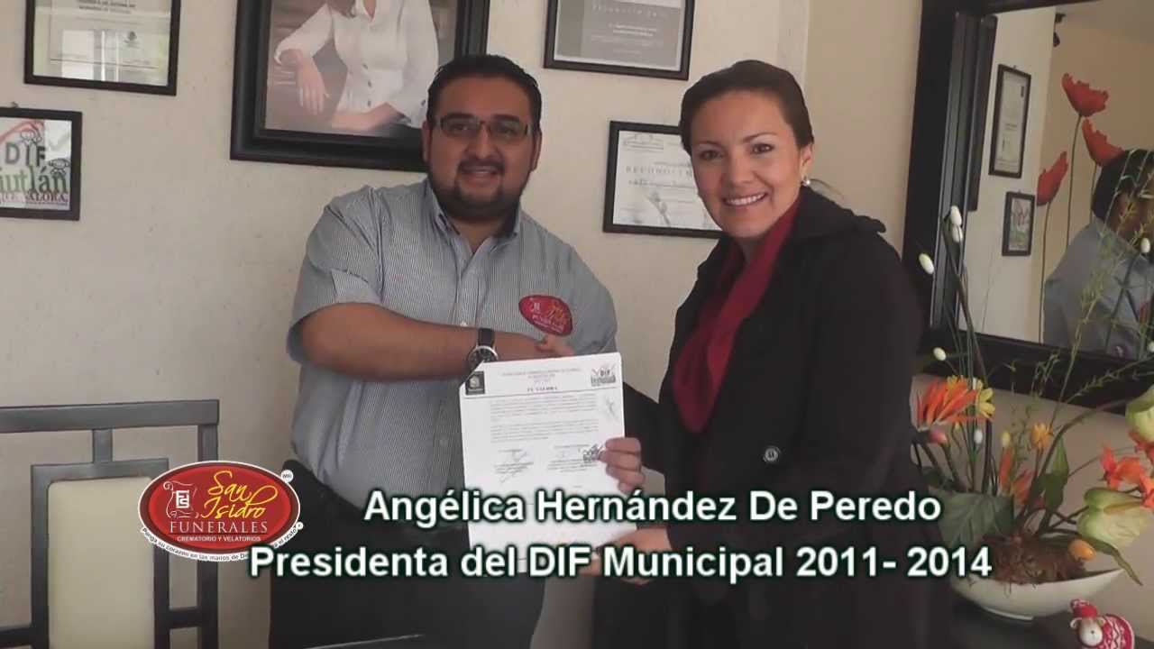 ENTREVISTA LIC. ANGELICA HDEZ. DE PEREDO. PRESIDENTA DEL DIF TEZ, PUE ...