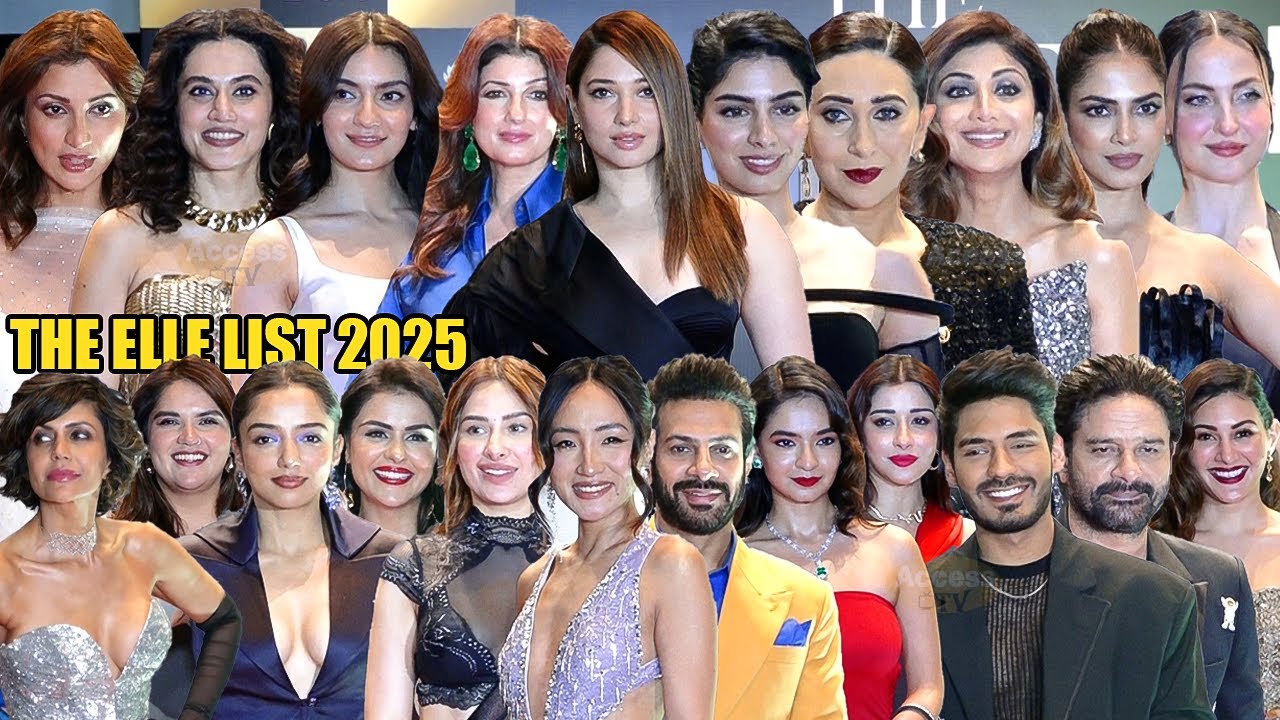 UNCUT | The Elle List 2025 | Tamanna Bhatia,Taapsee Pannu,Khushi ...