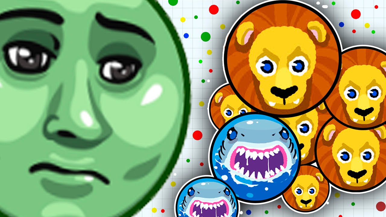 DESTROYING SERVERS in LIVE STREAM Agar.io with Skin Wojak - YouTube