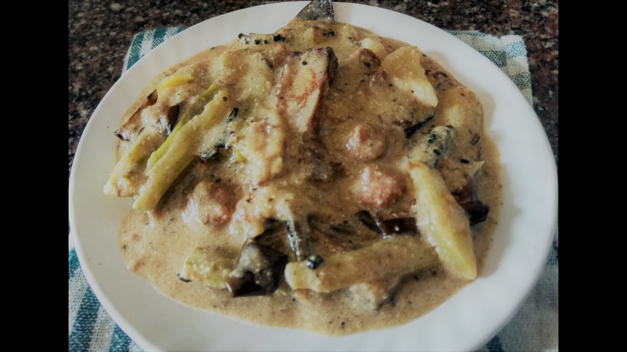 Shukto Recipe // Bengali Appetizer of Stewed Vegetables // Bengali ...