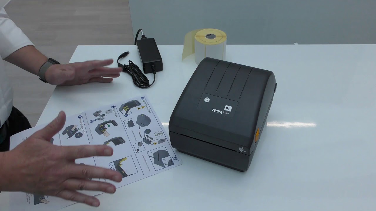 Как да инсталираме принтерите Zebra от серията ZD200 | How to set up ...