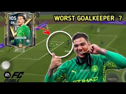 Ederson Gk review fc mobile worst gk???🤯🤯🤯🤯 better than Van DER sar ...