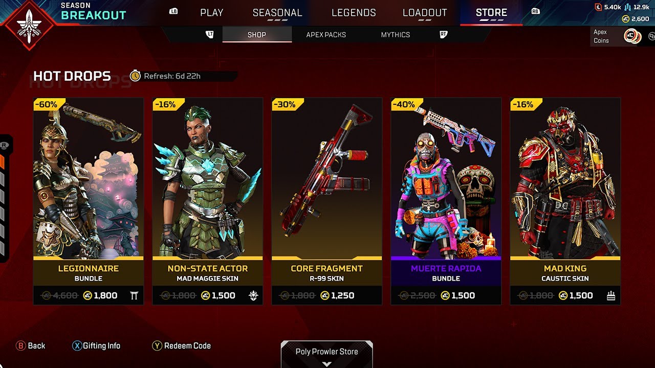 New Koala's Hot Drops!! 🎡 Season 20 Store Update. [Apex Legends - VOD ...