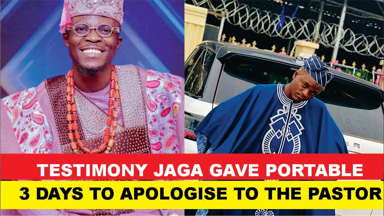 Testimony Jaga Gave Portable Zazu 3 Days To Apologise To The Pastor He ...