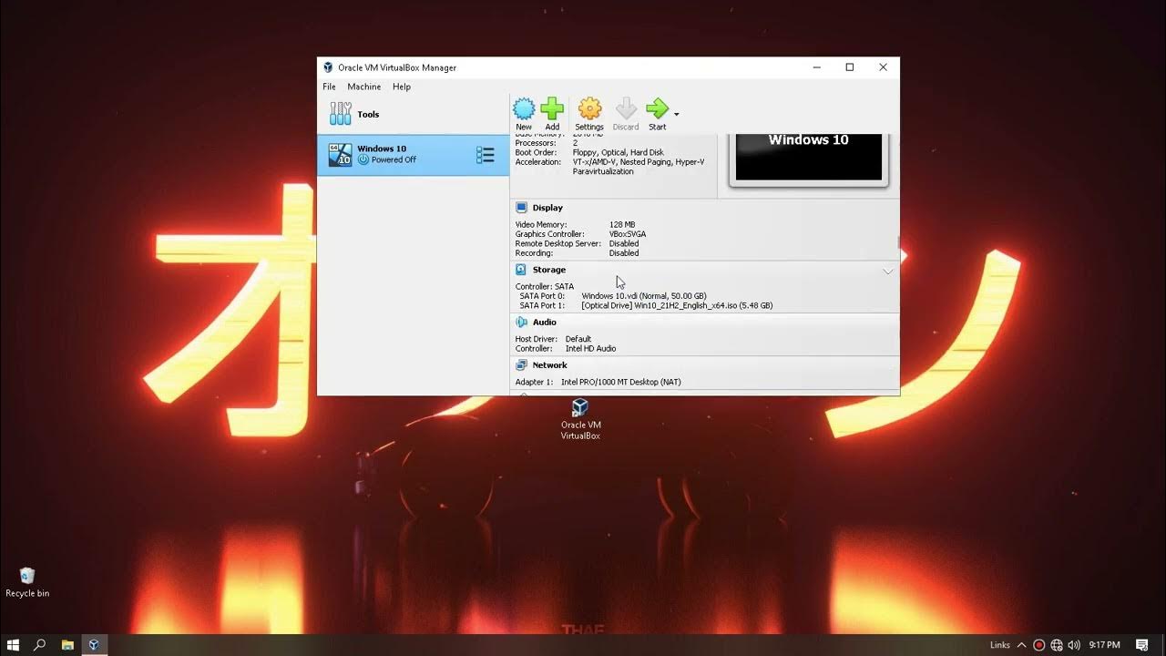 Tutorial menginstall Windows 10 pada aplikasi Oracle VirtualBox - YouTube