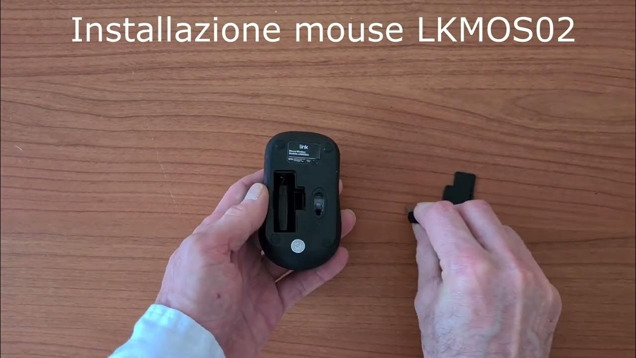 Installazione Mouse Wireless LKMOS02 - YouTube