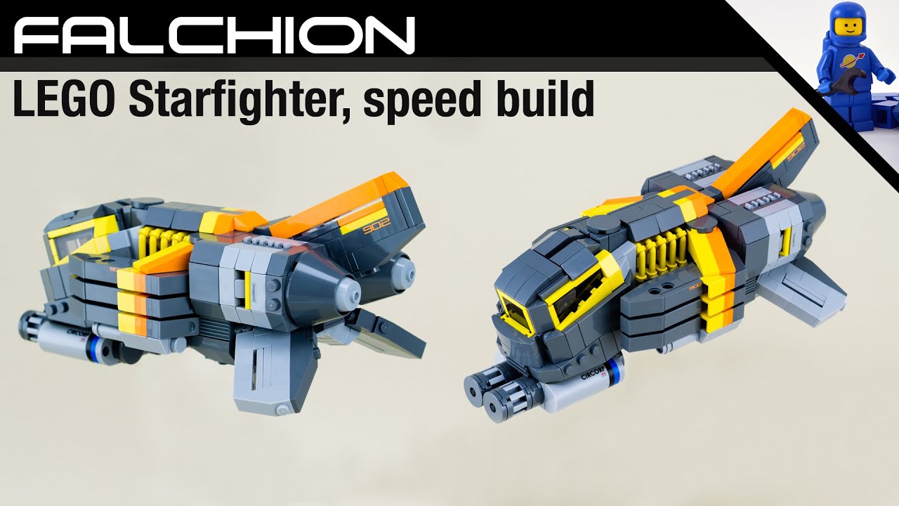 Advanced LEGO Lightning Build: Falchion (time-lapse) - YouTube