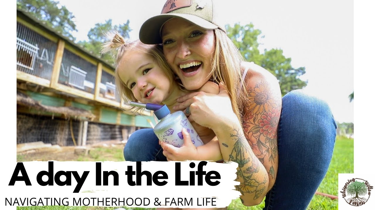 A day in the life (Navigating Motherhood & Farm Life) VLOG - YouTube