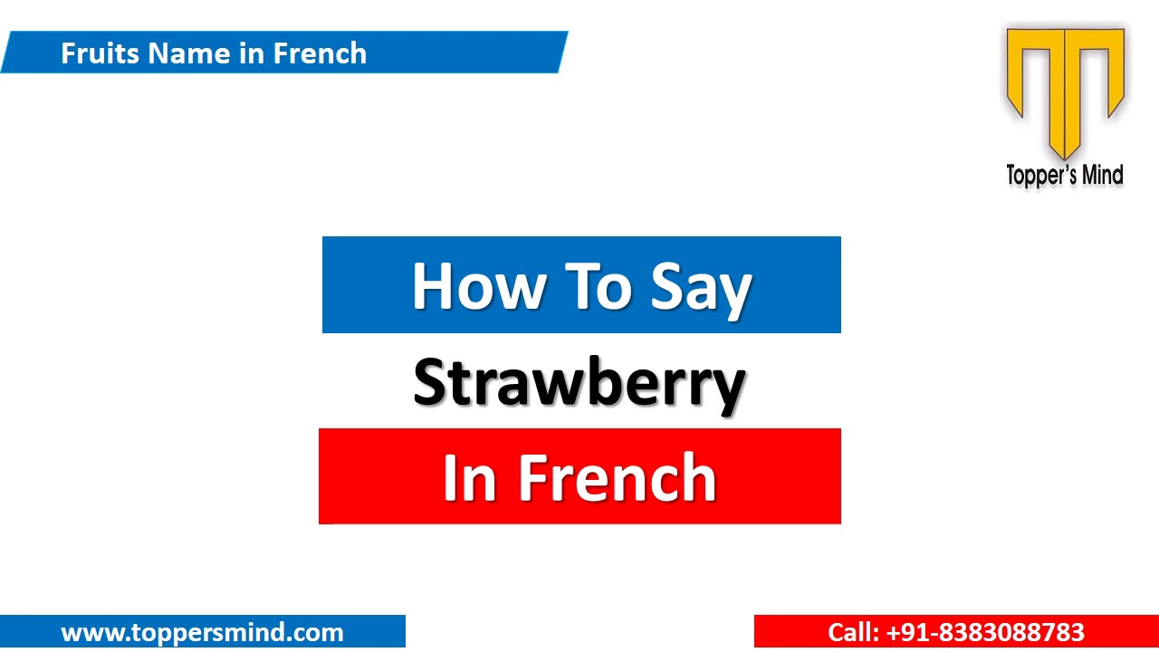 Strawberry In French How To Say Strawberry In French French strawberry-in-french-how-to-say-strawberry-in-french-french