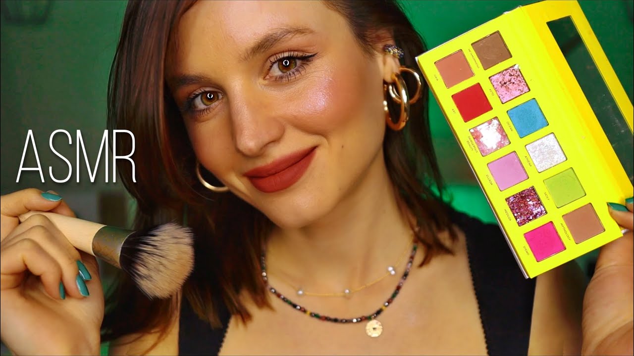 ASMR Doing Your Makeup | Current Favorites - YouTube