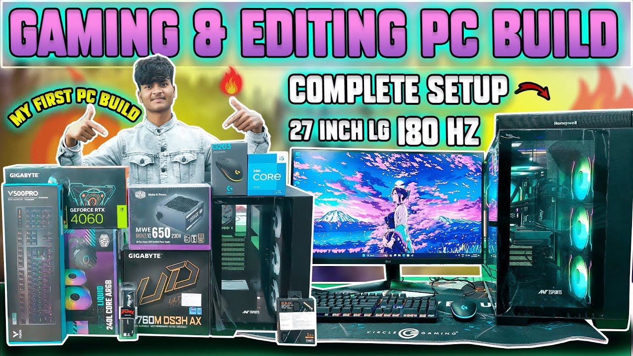 Want a Powerful Gaming PC? Watch This RTX 4060 and I5-13500 Build Now ...