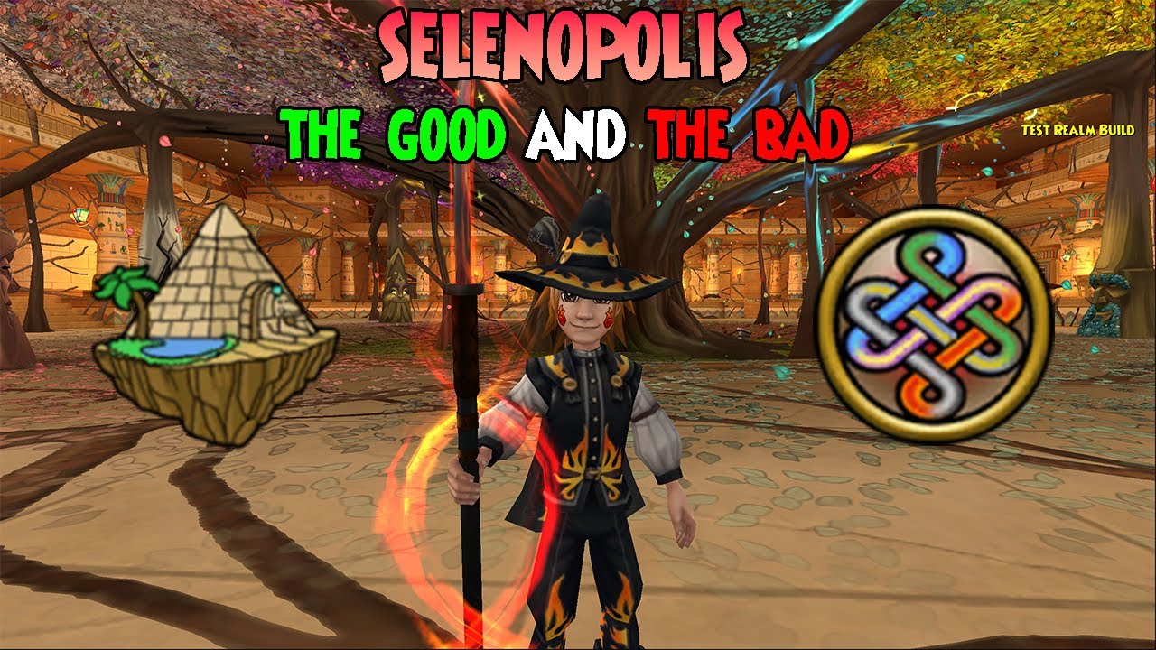 Wizard101: Selenopolis, The Good and The Bad - YouTube