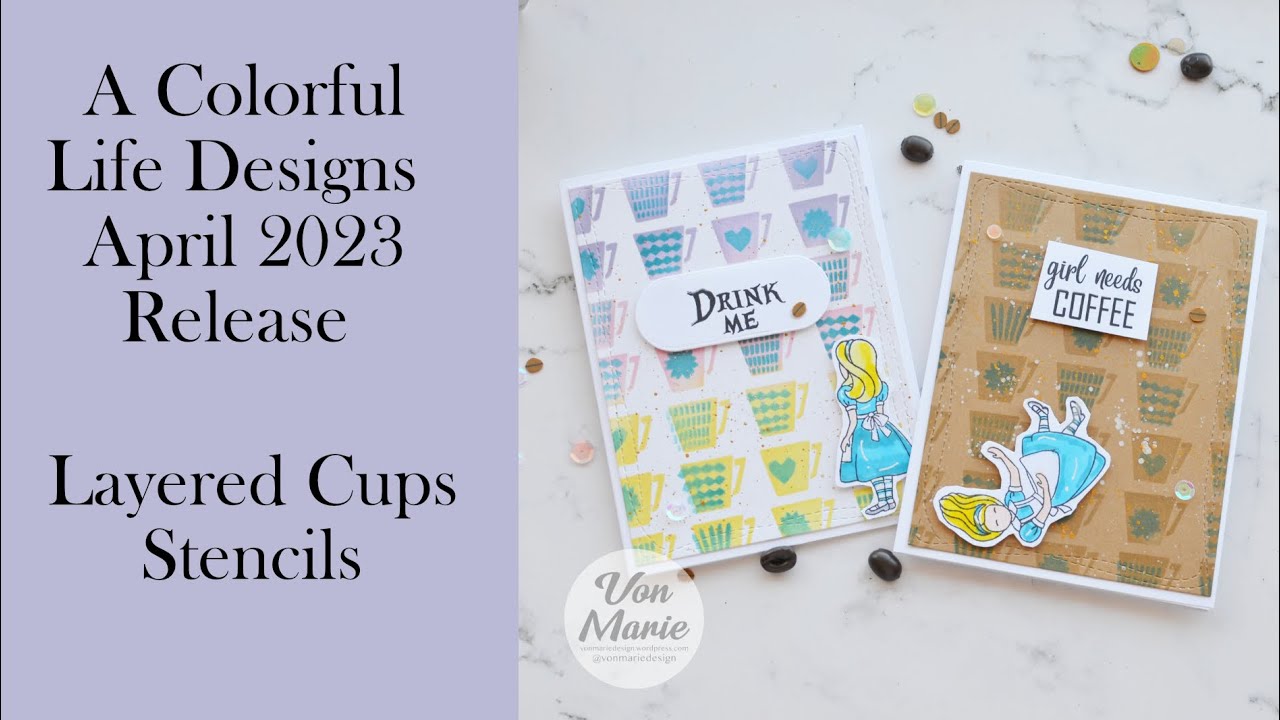 A Colorful Life Designs April 2023 Release - YouTube