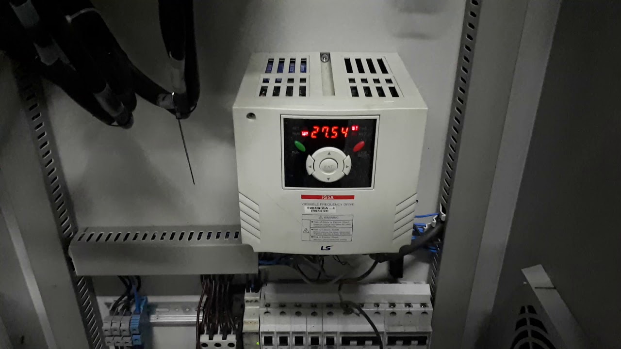 Bridgeport Retrofit spindle 4 kw change invertor and motor - YouTube