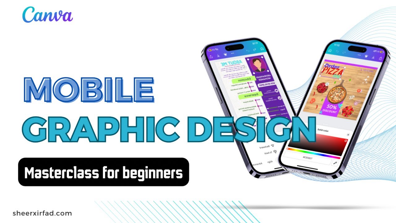 Mobile graphic design using Canva || - YouTube