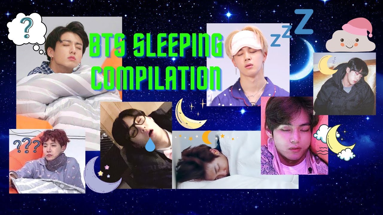 BTS sleeping compilation ! 2021 - YouTube