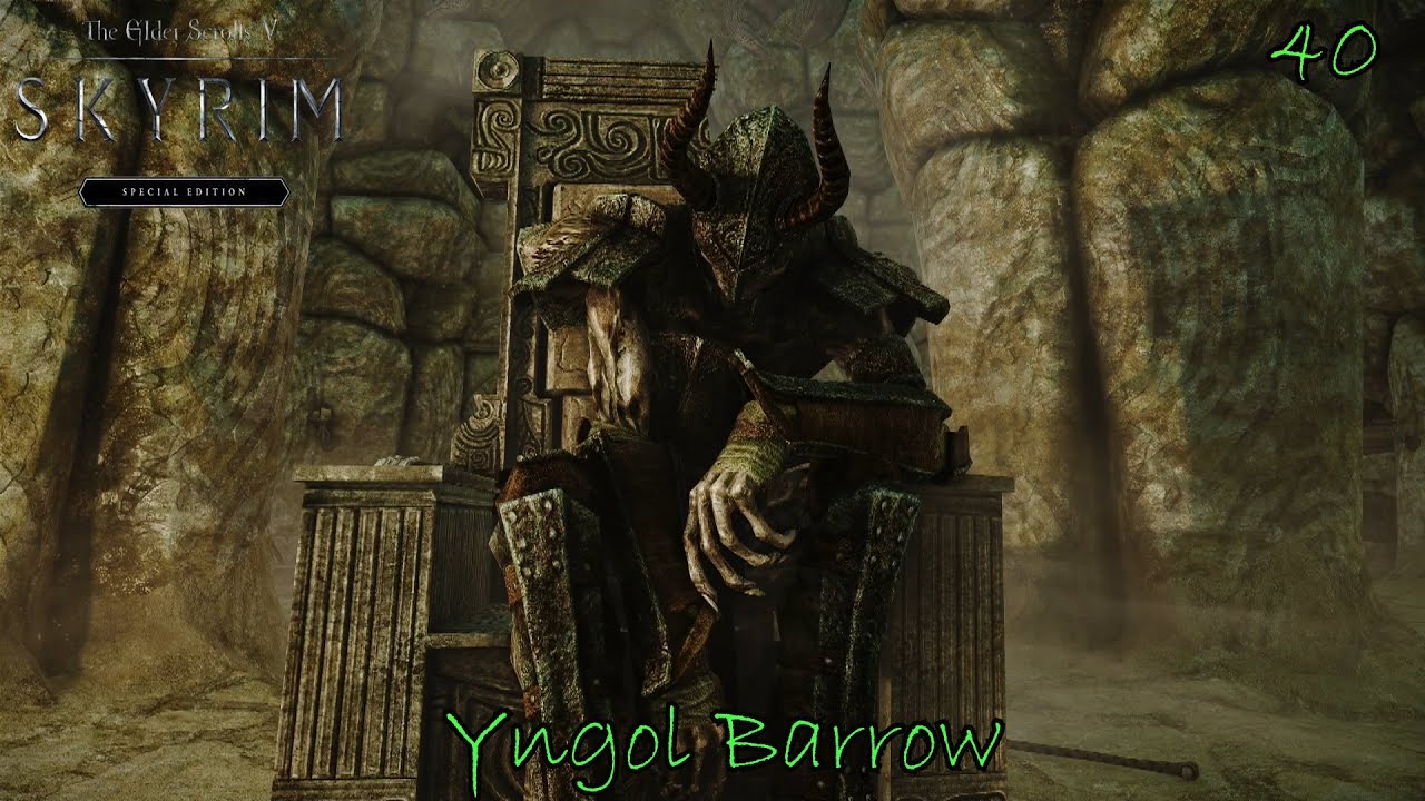 Modded Skyrim Roleplay: Yngol Barrow - The Coral Dragon Claw Ep.40 ...