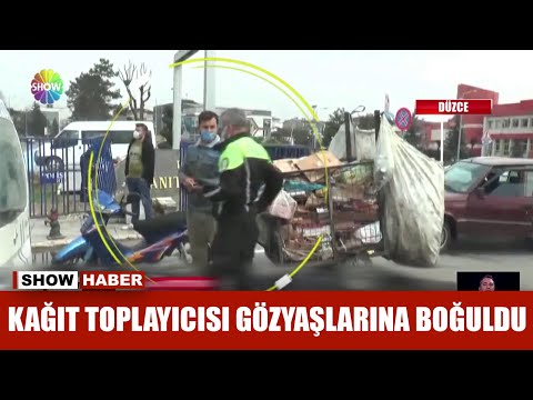 Kağıt toplayıcısına ceza mı kesilir!
