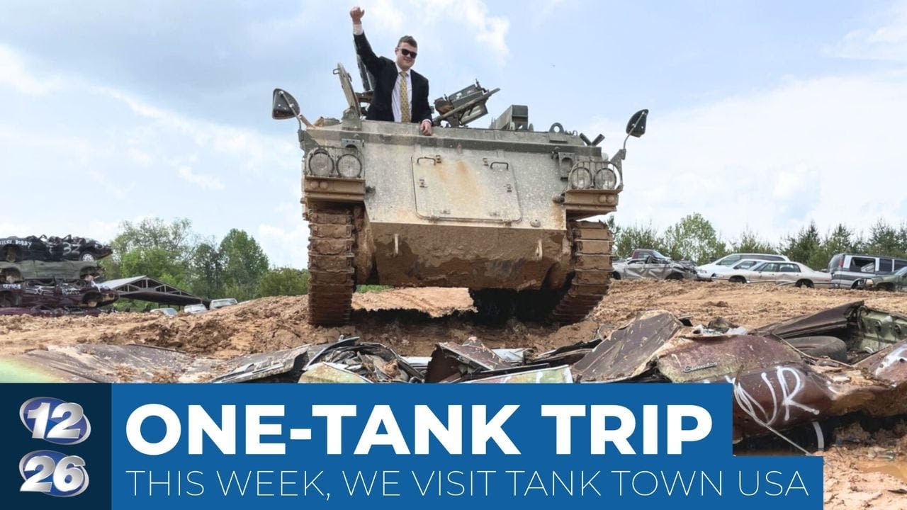 One-Tank Trip: Visit Tank Town USA to drive armored carrier - YouTube