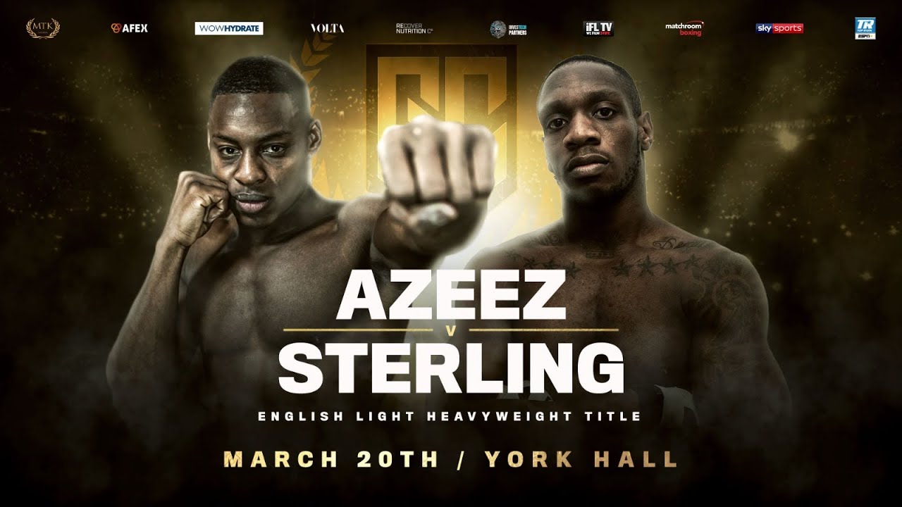 Dan Azeez vs Andre Sterling FULL FIGHT BOXING HD - YouTube