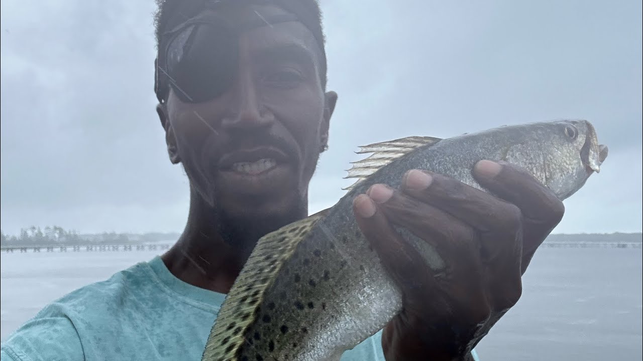 Mantanza inlet fishing for speckled trout #saltwater #fishing #fish # ...