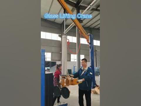 Glass Lifting Crane for glass loading and unloading in insulating glass ...