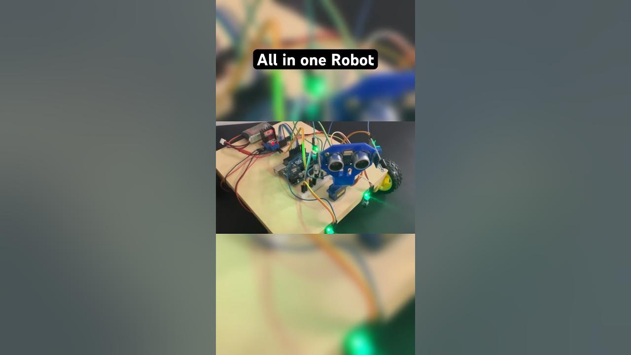 4 in 1 Arduino Robot | Upcoming Video #shorts #short #hashincludeelectronics - YouTube