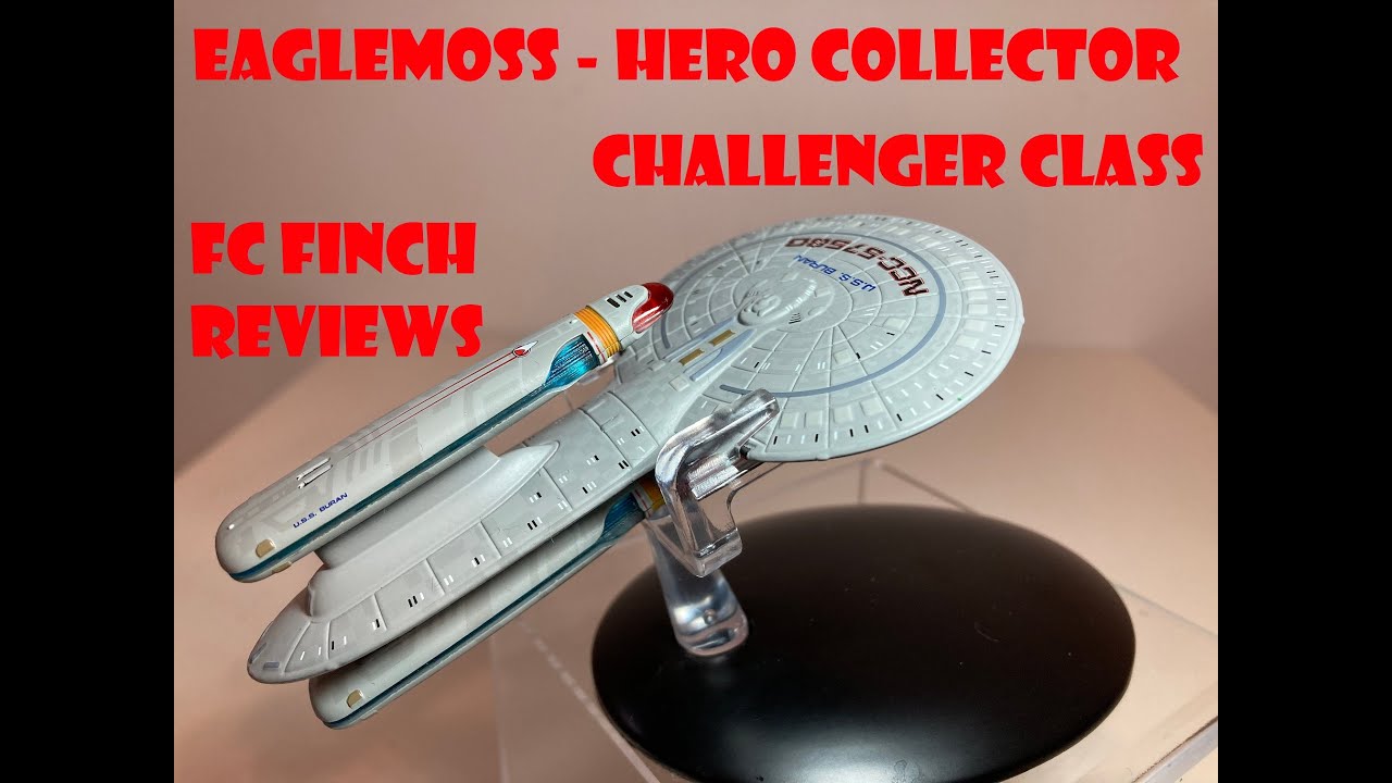EAGLEMOSS - HERO COLLECTOR - U.S.S. BURAN [CHALLENGER CLASS]: FINCH REVIEWS - YouTube