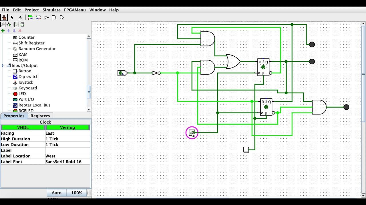 Video demostración de Mealy en Logisim Evolution - YouTube