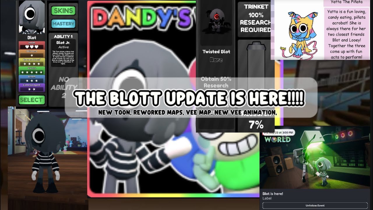 The blott update is here!!!! (Going through and explaining the update ...