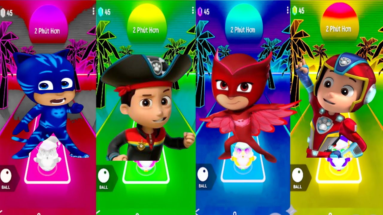 Paw Patrol Team Pj Masks vs Ryder vs Pj Masks vs Ryder Coffin Dance ...