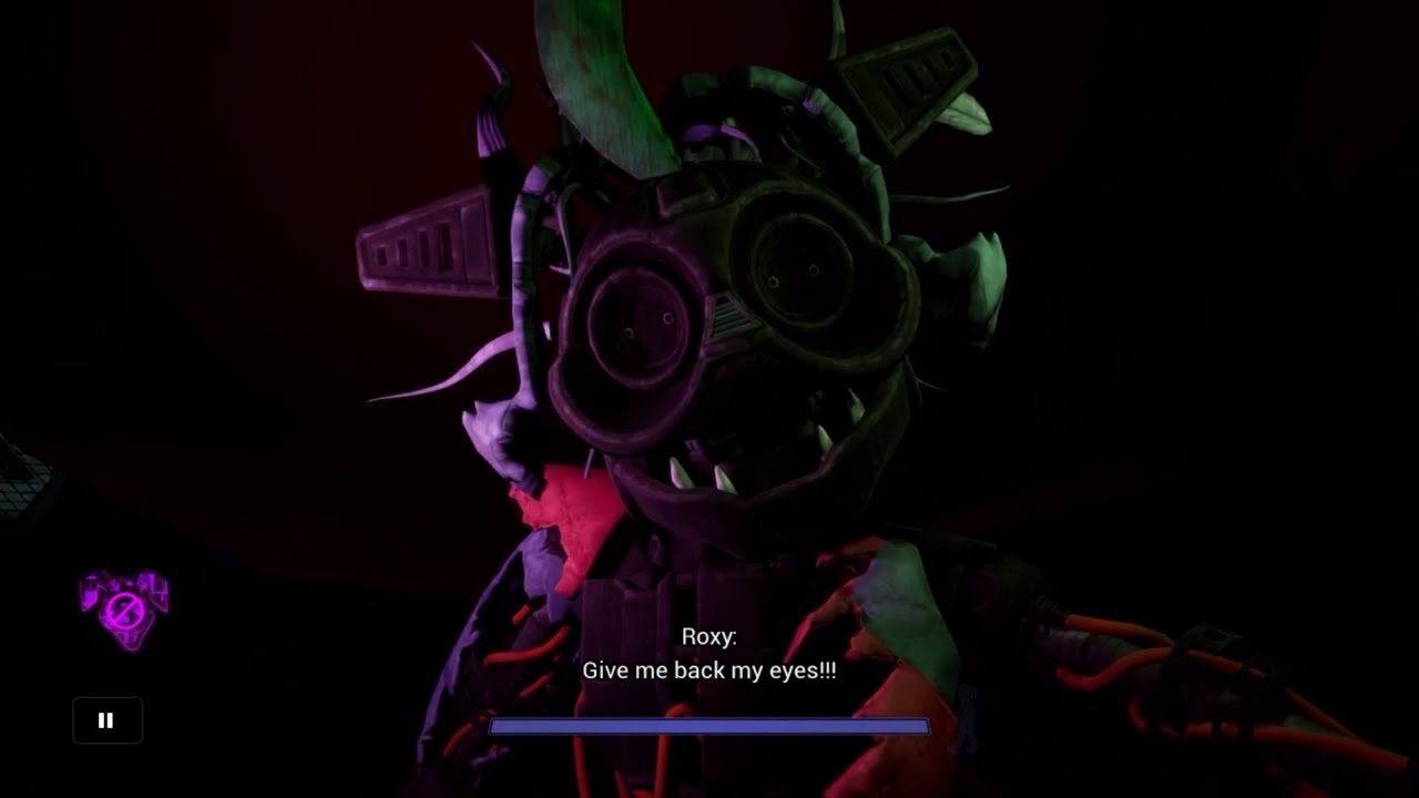 Luring ruined Roxy away from us! FNAF Security Breach RUIN part 6 ...