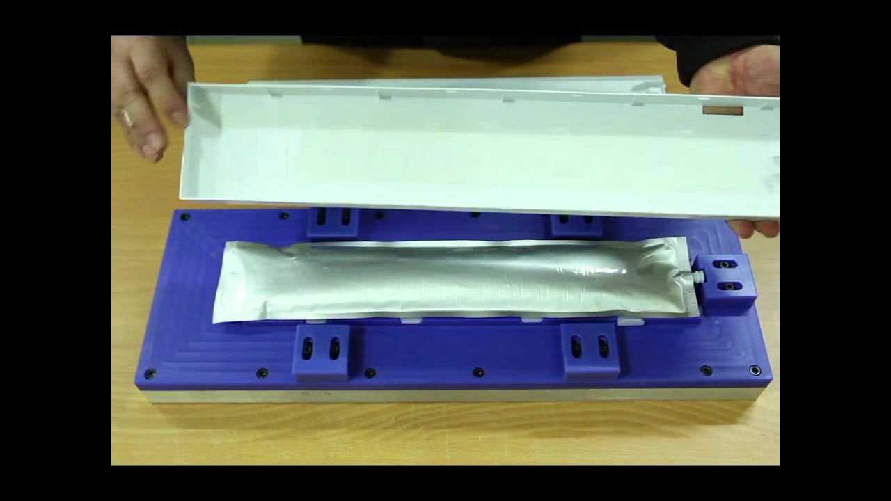 Ink filling Machine & 440ml Ink Cartridge assembly(KSI) - YouTube