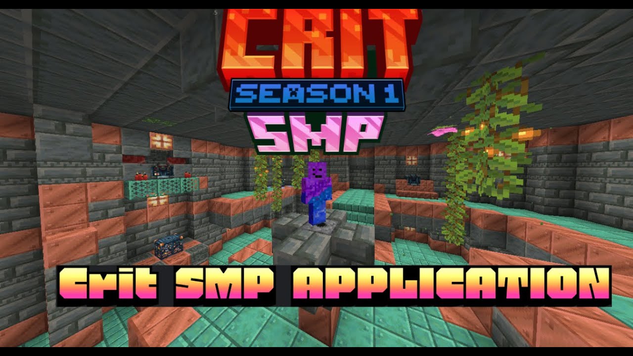 My application to the Crit SMP - YouTube