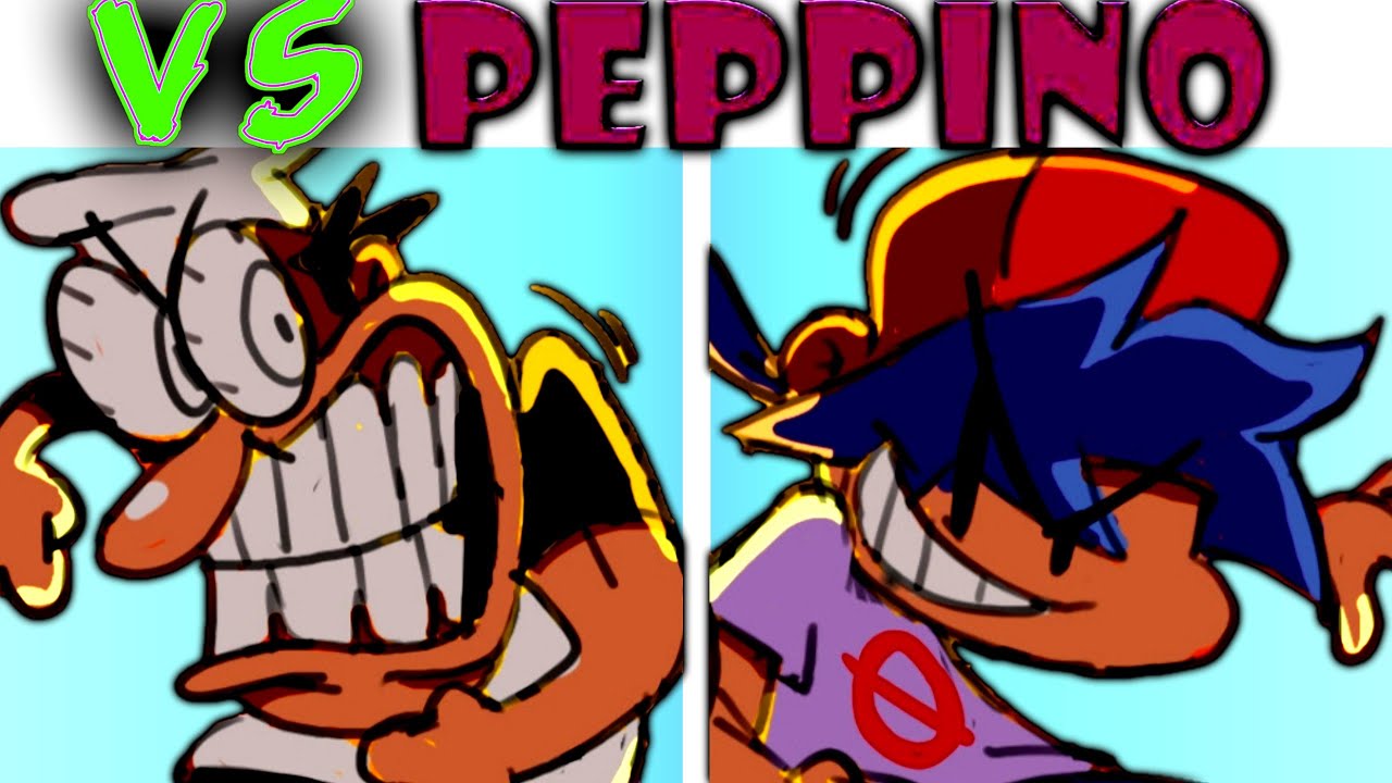 Friday Night At The Pizza Tower ( VS Peppino). FNF Mod Pizza Tower ...