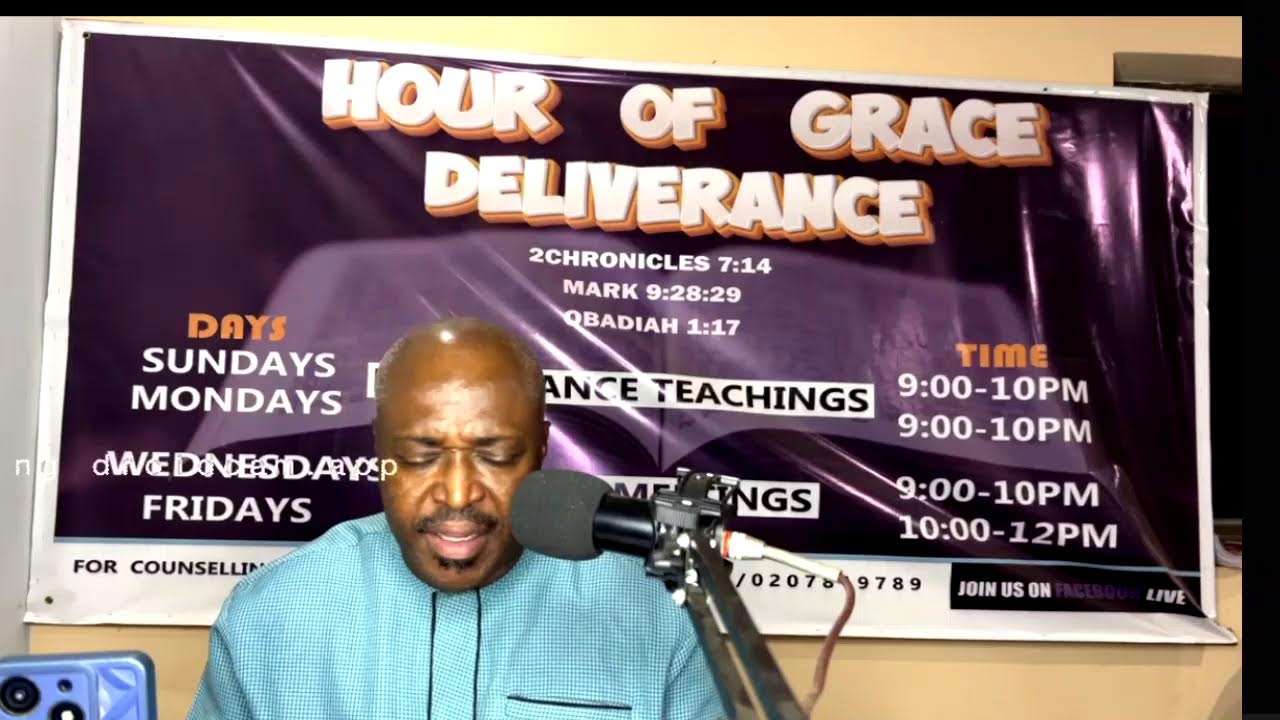 Hour of Grace Deliverance Ministry Live Stream - YouTube
