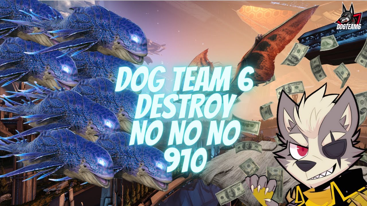 Ark Official PVP | Dog Team 6 Destroy NO NO NO 910! - YouTube