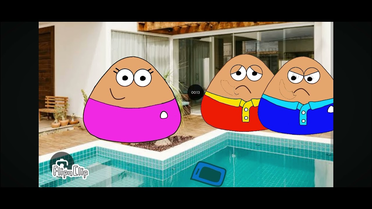 Pou em o Lucas jogou celular na piscina episódio 5 - YouTube