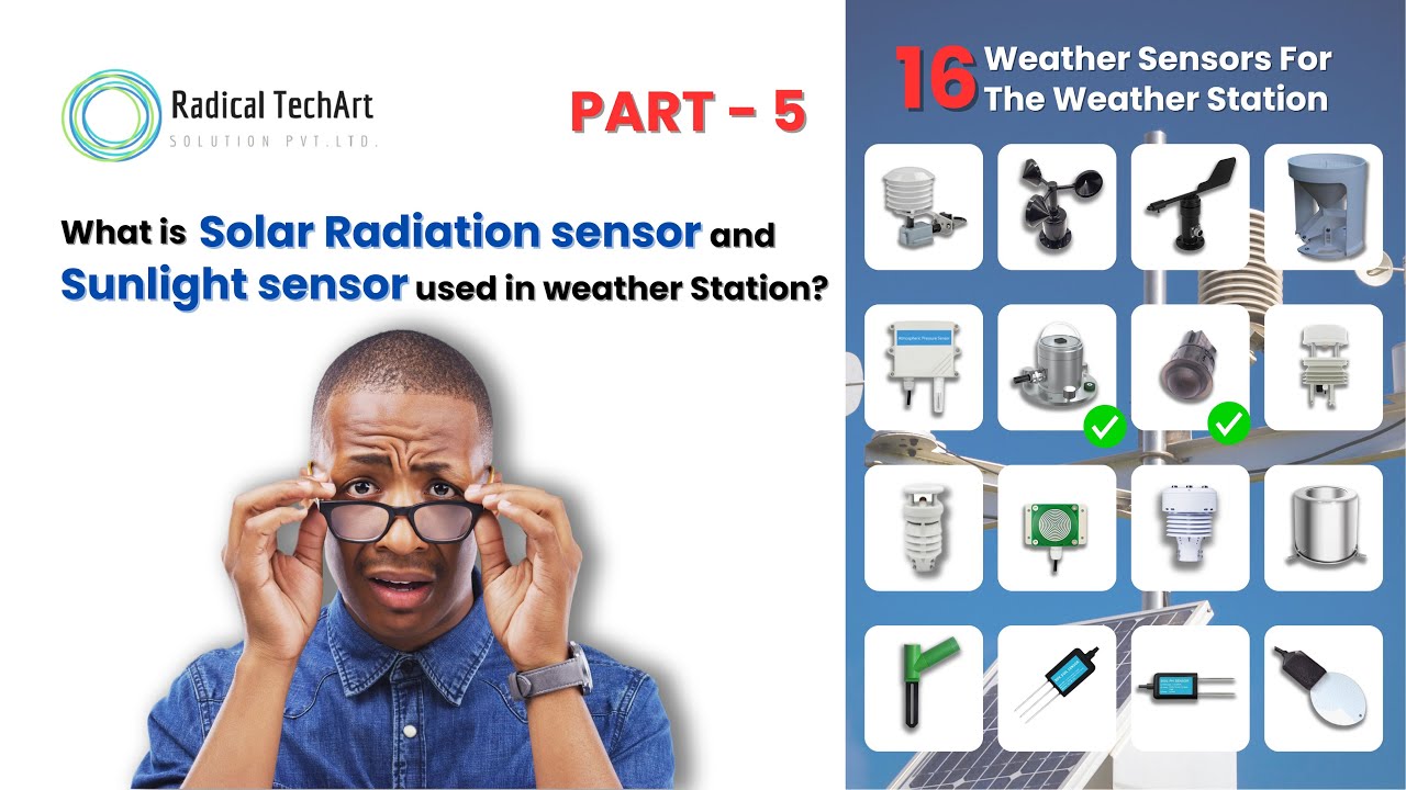 What is Solar radiation sensor and Sunlight sensor? RadicalTechArt I ...