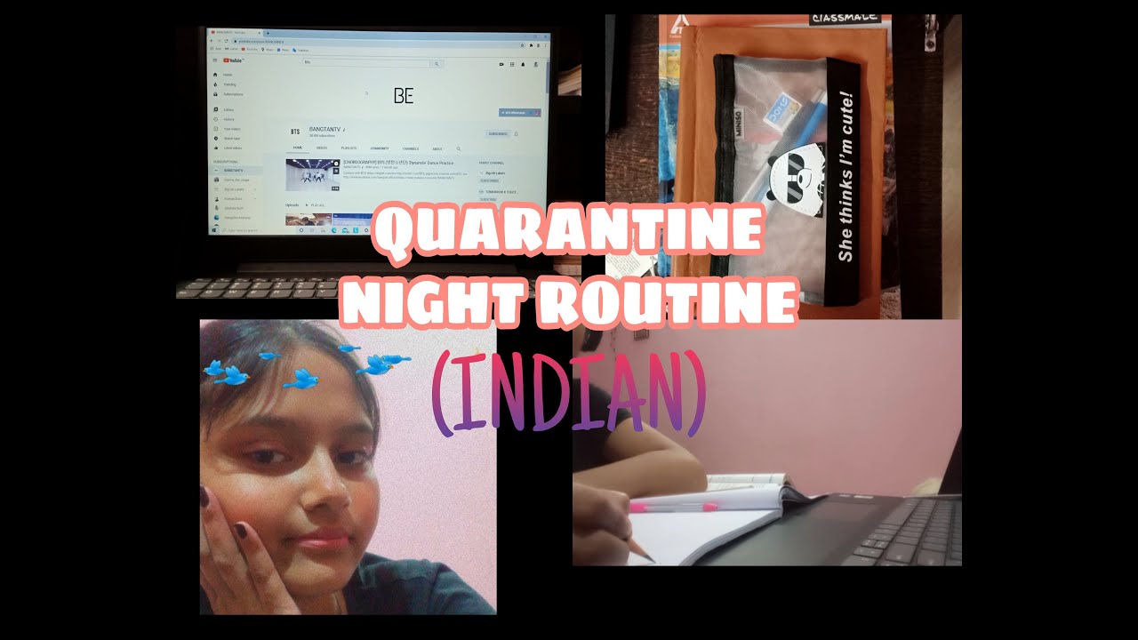 Indian Quarantine Night Routine | Teen Night Routine | Bhumi Nath - YouTube